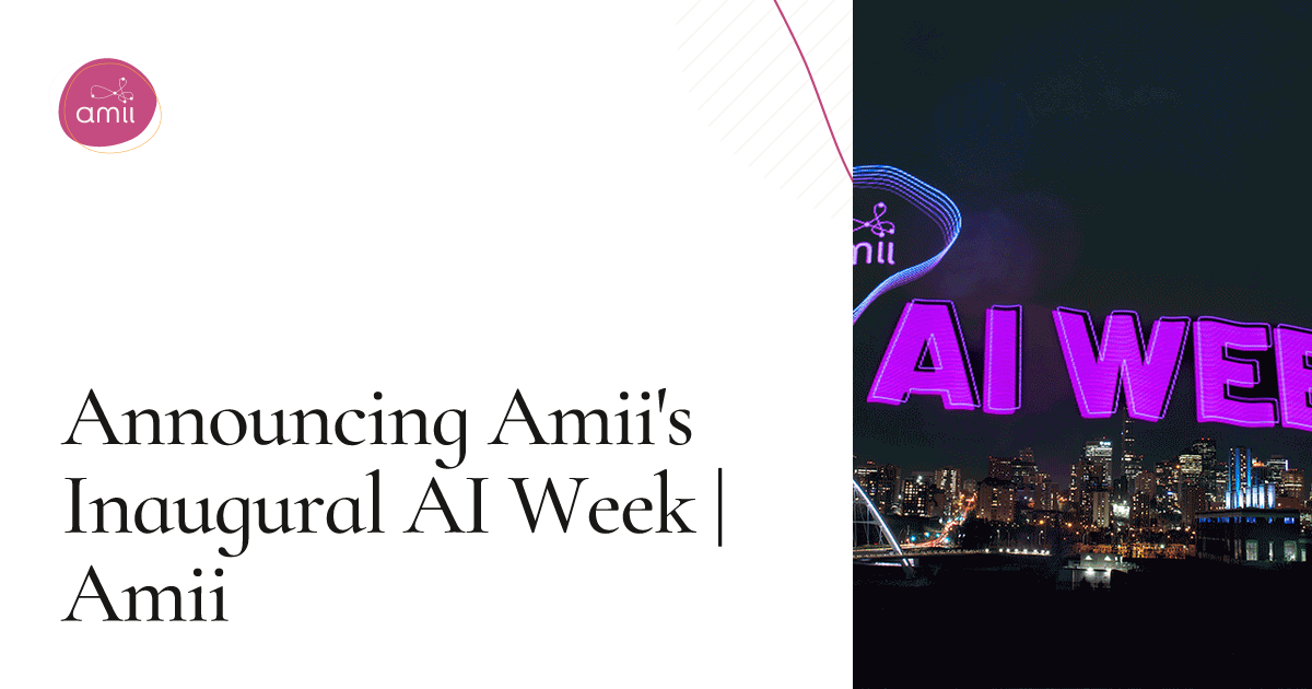 Announcing Amii's Inaugural AI Week | Amii