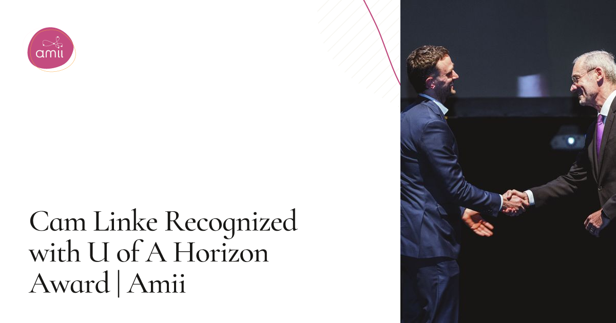 Cam Linke Recognized with U of A Horizon Award | Amii