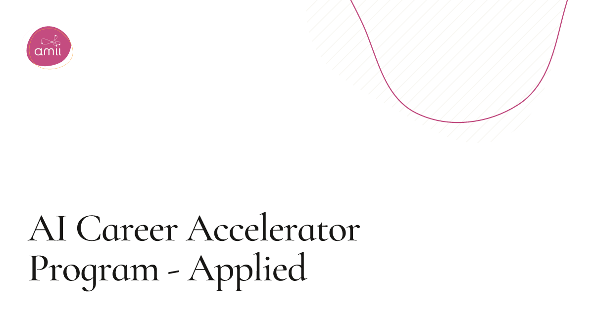 AI Career Accelerator Program - Applied — Alberta Machine Intelligence Institute