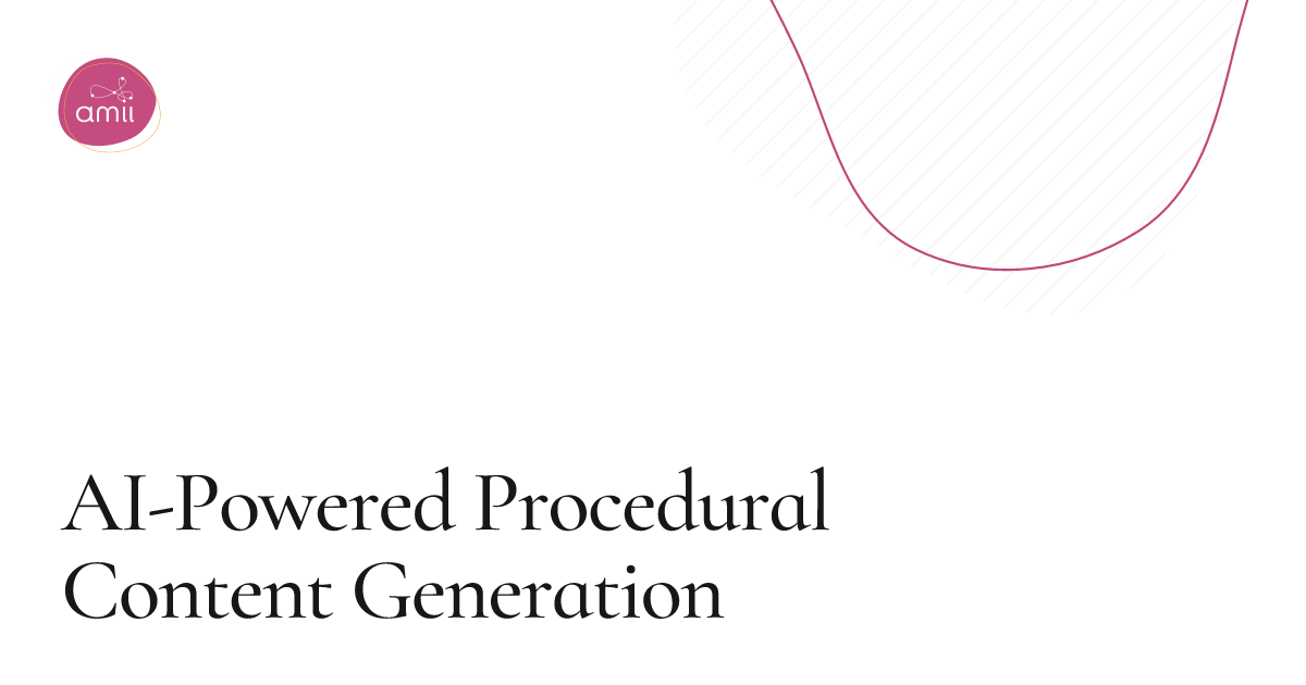 AI-Powered Procedural Content Generation — Alberta Machine Intelligence Institute