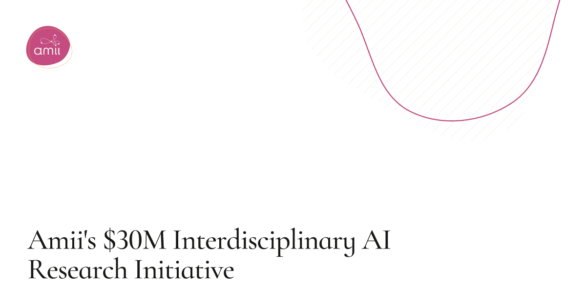 Amii's $30M Interdisciplinary AI Research Initiative