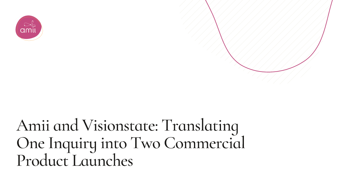 Amii and Visionstate: Translating One Inquiry into Two Commercial ...