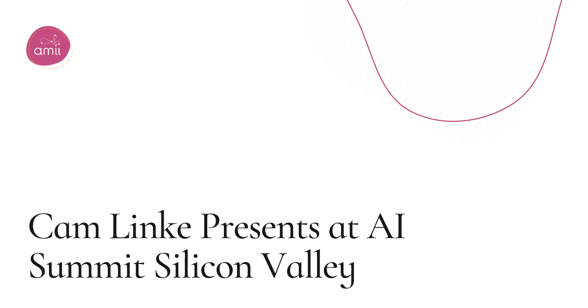 Cam Linke Presents at AI Summit Silicon Valley | Amii